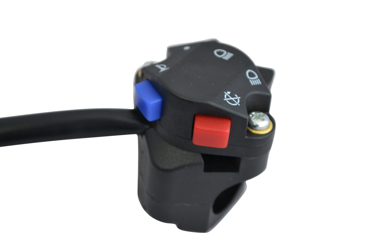 Motocross Enduro Motorbike Motorcycle Light Horn Kill Switch for 22mm 7 ...