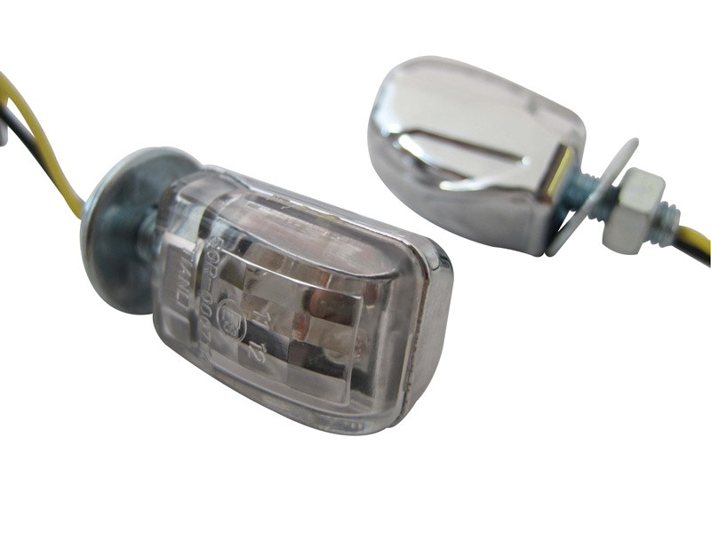 Universal LED E-marked Mini Indicators for Motorcycle Motorbike Trike ...