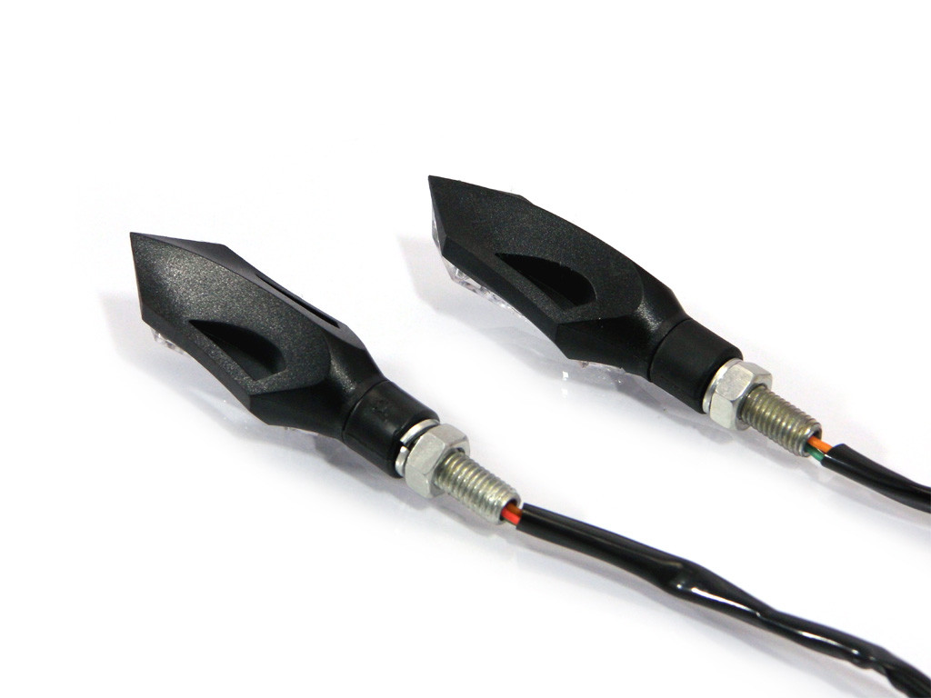 Motorcycle Motorbike LED Rear Indicators with Integrated Stop & Tail Lights