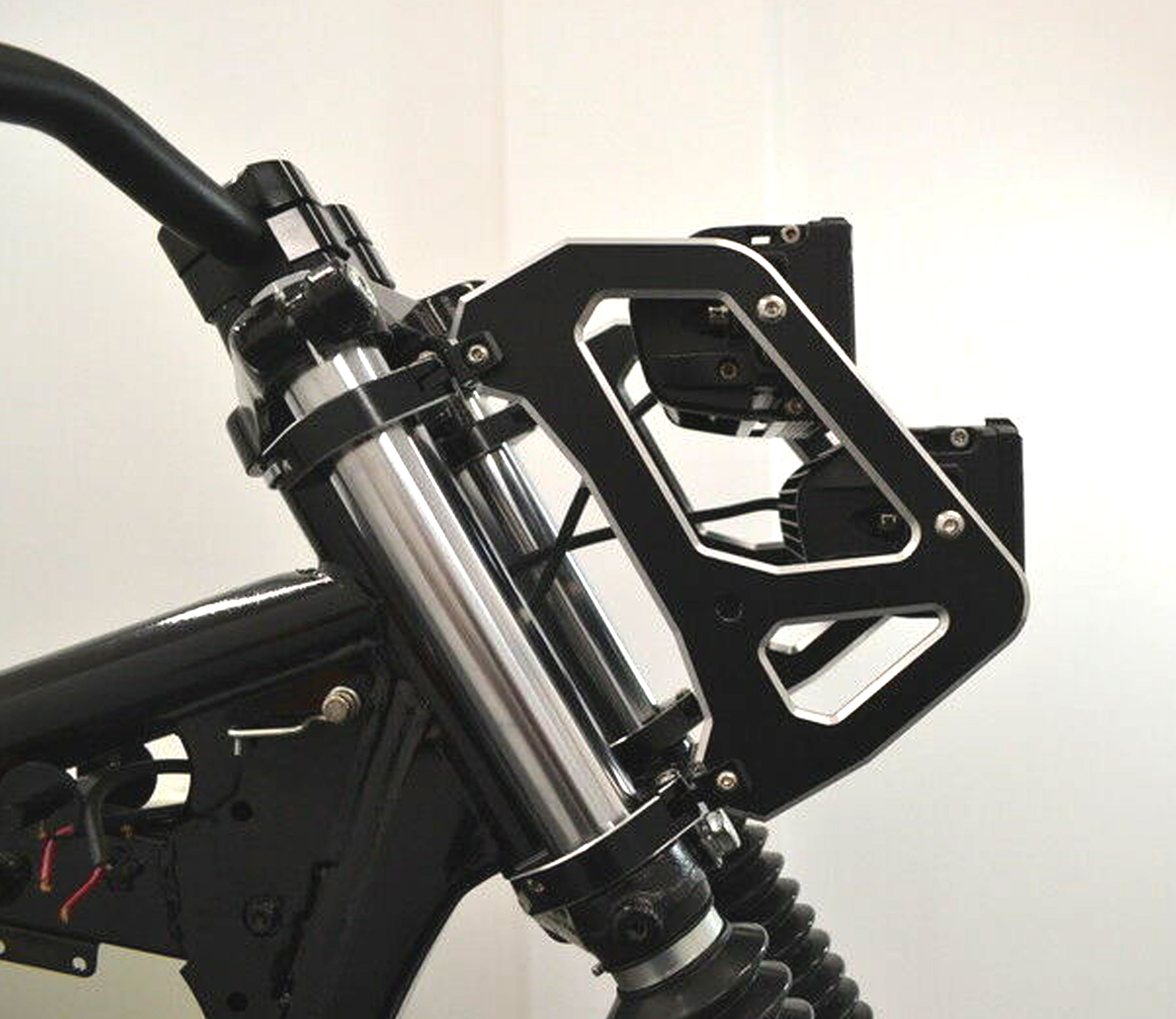 LED Light Bar Motorbike Headlight Dual Stacked For Streetfighter ...