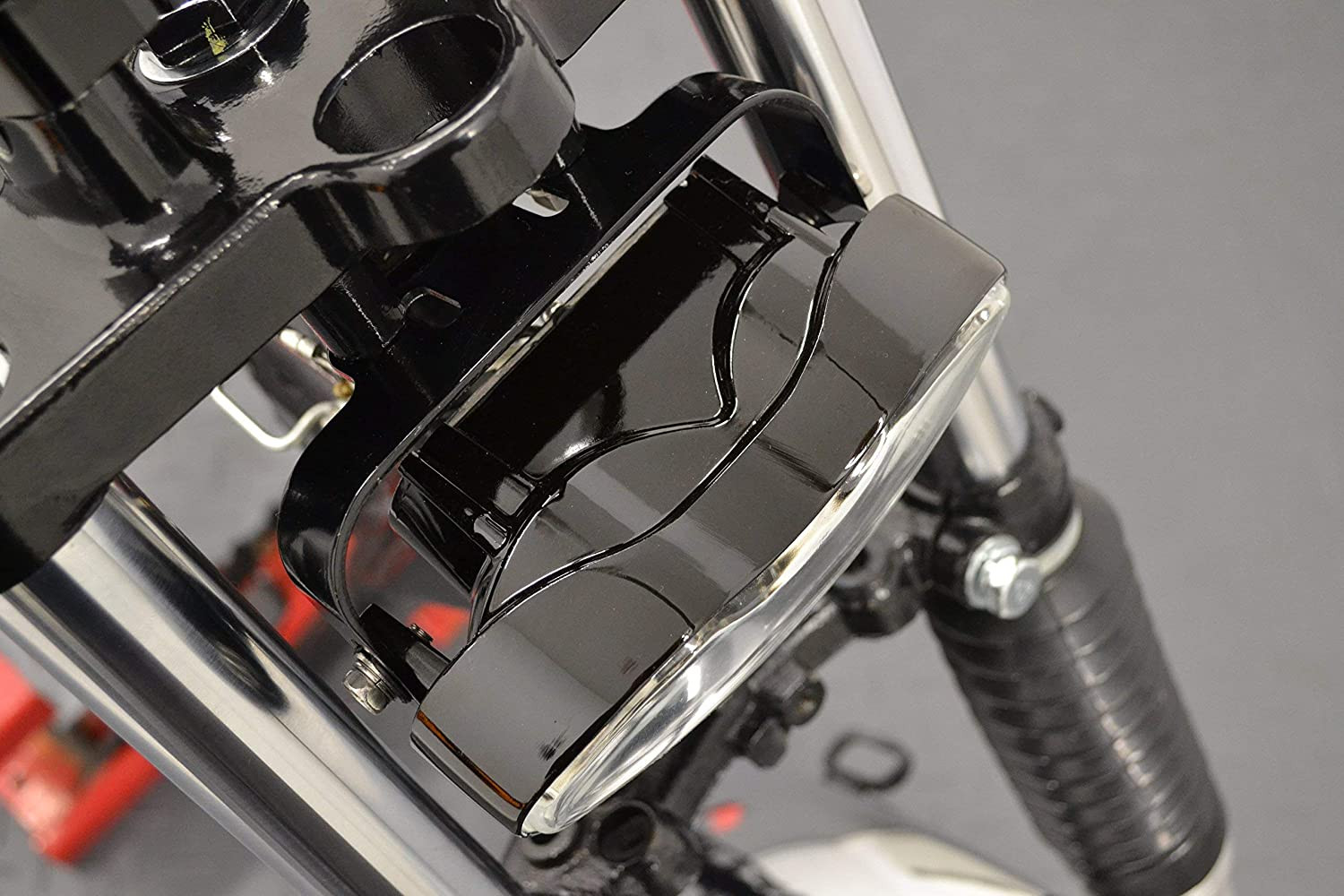 Fox Eye Motorbike Headlight for Streetfighter Custom Retro Project ...