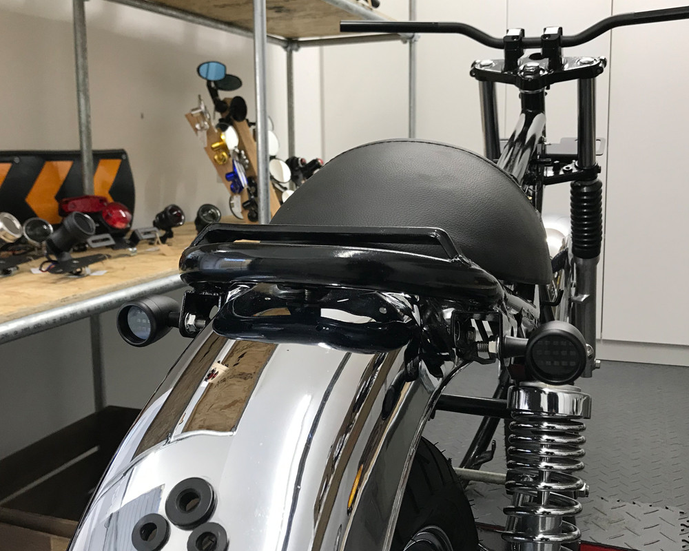 Motorbike Rear LED Indicators with Stoplight and Taillight - Integrated ...