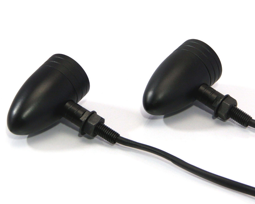 LED Indicators - Black Alloy for Custom Project Cafe Racers, Custom ...