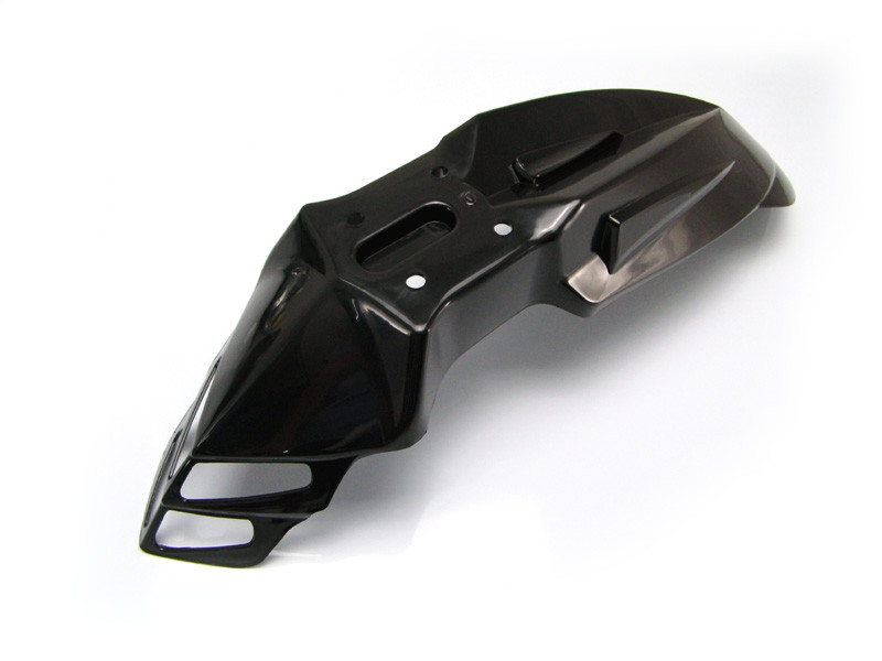 BLACK Universal Motorcycle Motorbike Mudguard / Fender for Supermoto ...