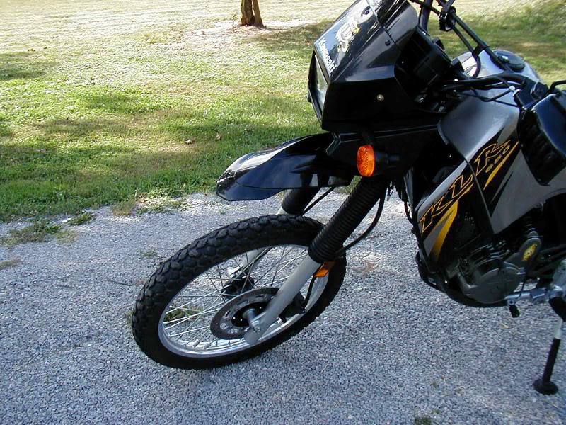 BLACK Universal Motorcycle Motorbike Mudguard / Fender for Supermoto ...