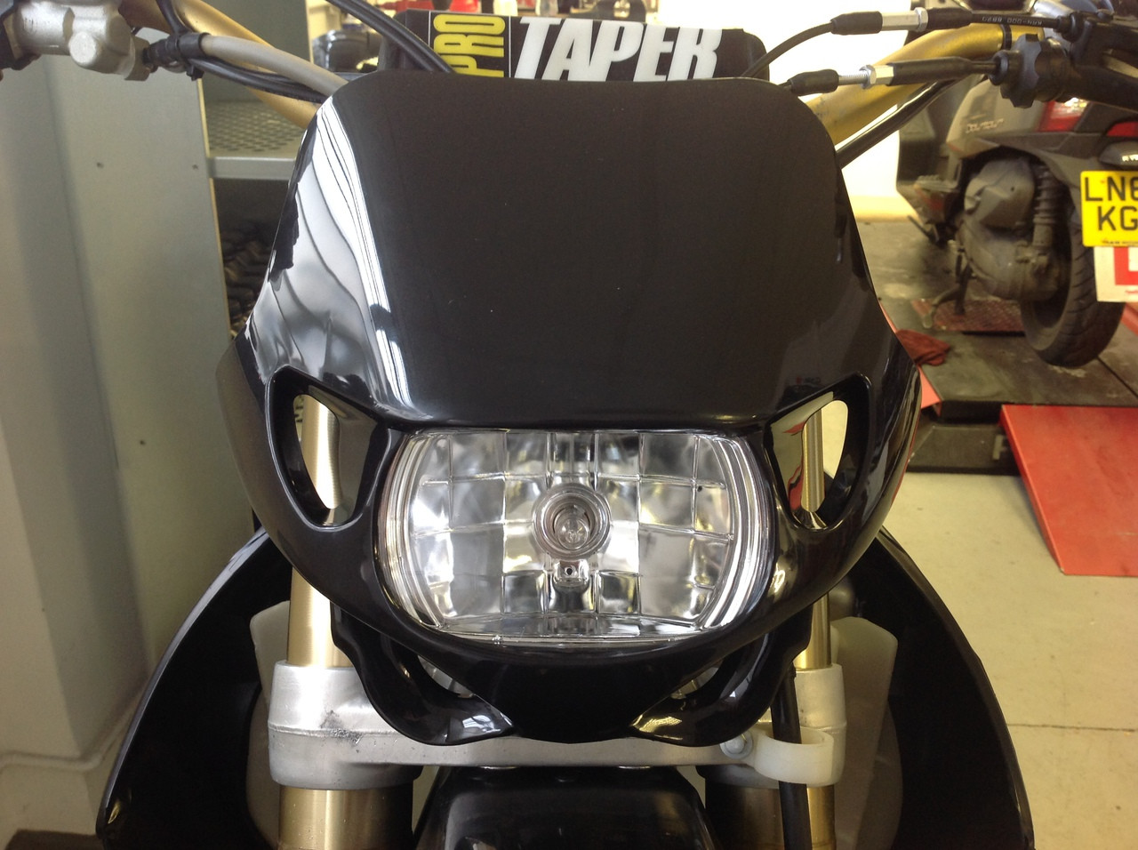 Universal 12V/35W Motocross Headlight For All Motocross & Enduro ...