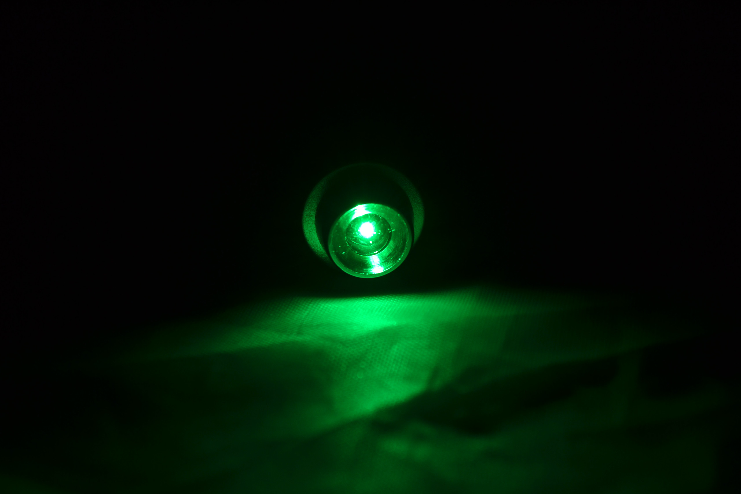 GREEN Mini Micro LED Custom Chopper Cafe Racer Streetfighter Motorbike ...