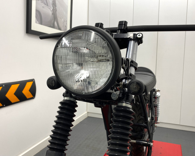 Motorcycle Motorbike Black Aluminium LED Classic Indicators - Universal ...