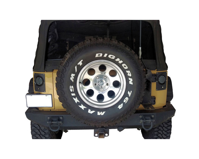 4" Universal Flush Mount Smoked Lens Integrated LED Stop Taillight ...