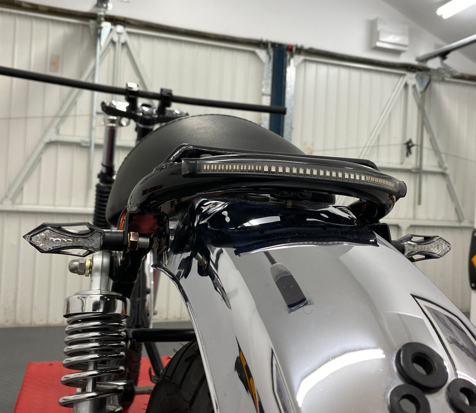 Motorcycle Motorbike LED Rear Indicators with Integrated Stop & Tail Lights