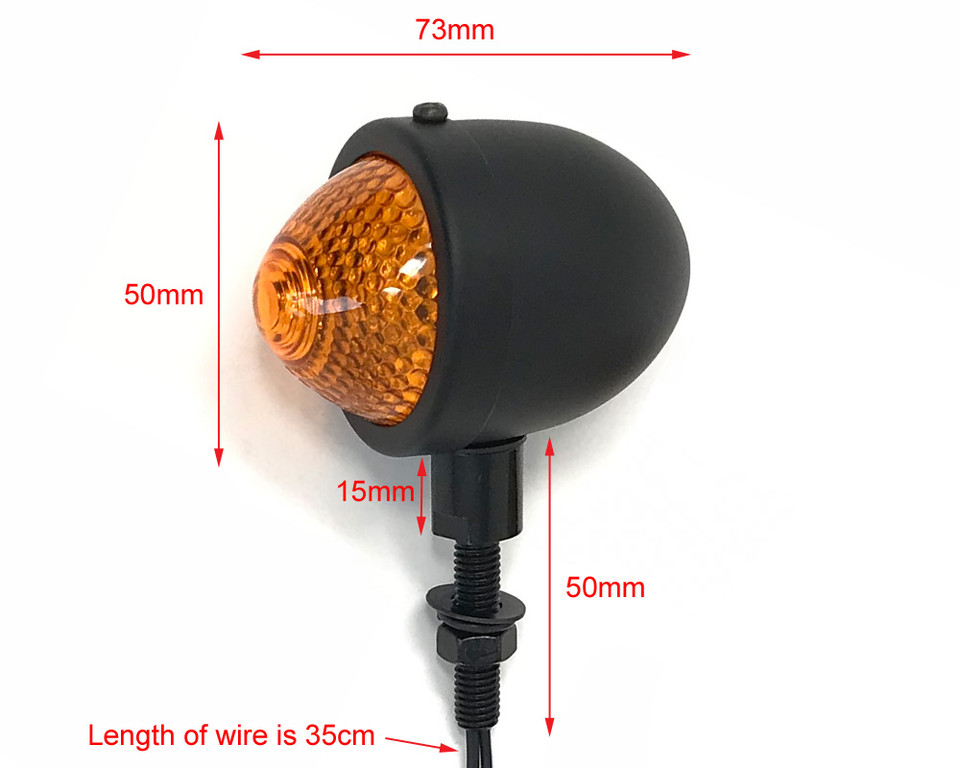 Motorbike Indicators Turn Signals Retro Classic Custom Bikes Trikes ...