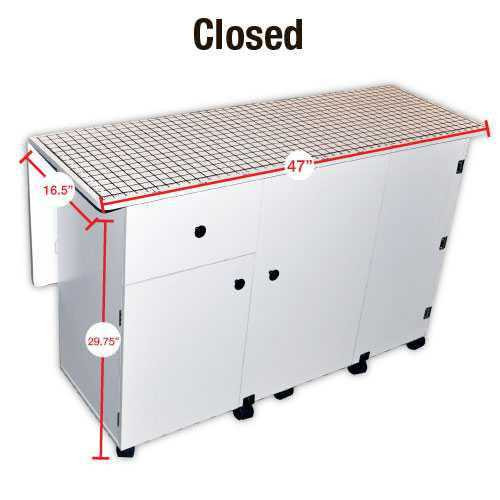 Sullivans Quilters Design Table Model 38434