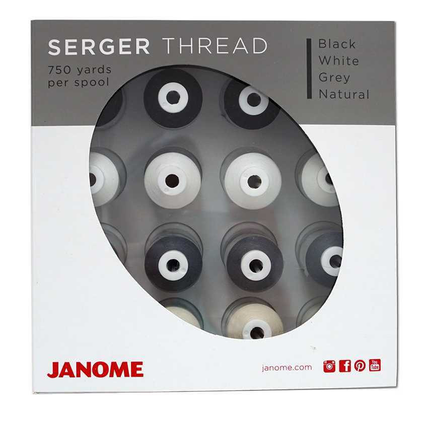 Janome Thread for Embroidery, Quilting and Sewing