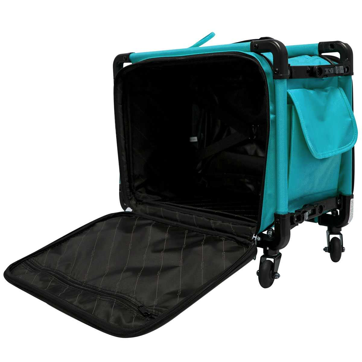 Tutto 17" Small Carry-On/Small Machine on Wheels (Turquoise)