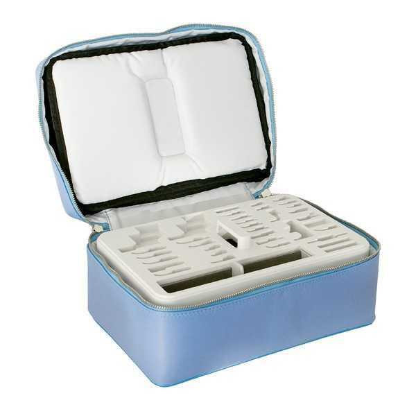 Janome 9mm Foot Accessory Storage Case - Blue