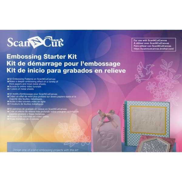 Brother ScanNCut Embossing Starter Kit
