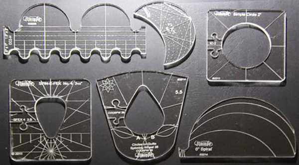 Sew Steady Sampler Template or Ruler Set #1