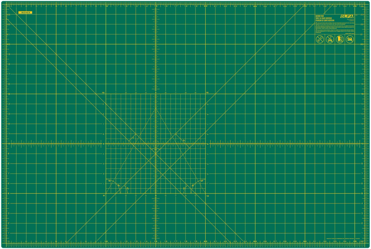 Olfa Cutting Mat with Grid 24in x 36in