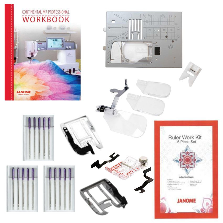 Janome Continental M7 Professional Computerized Sewing Machine | High ...