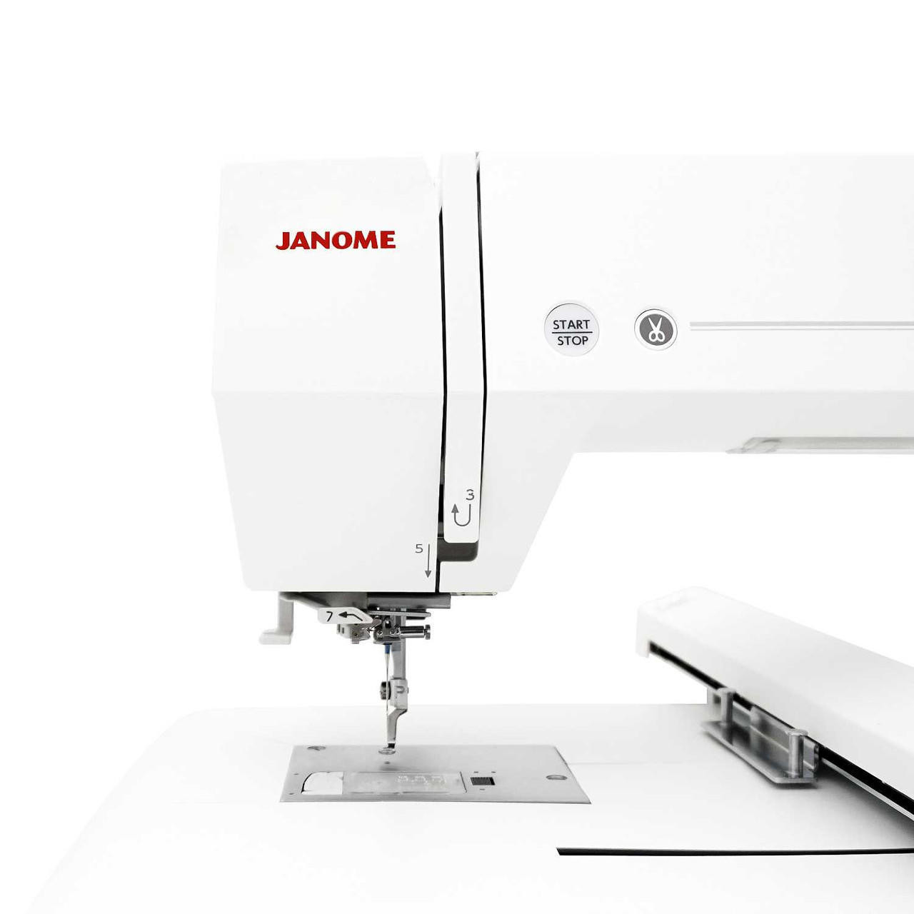 Janome Memory Craft 550E Embroidery Machine | Professional 7-Needle ...