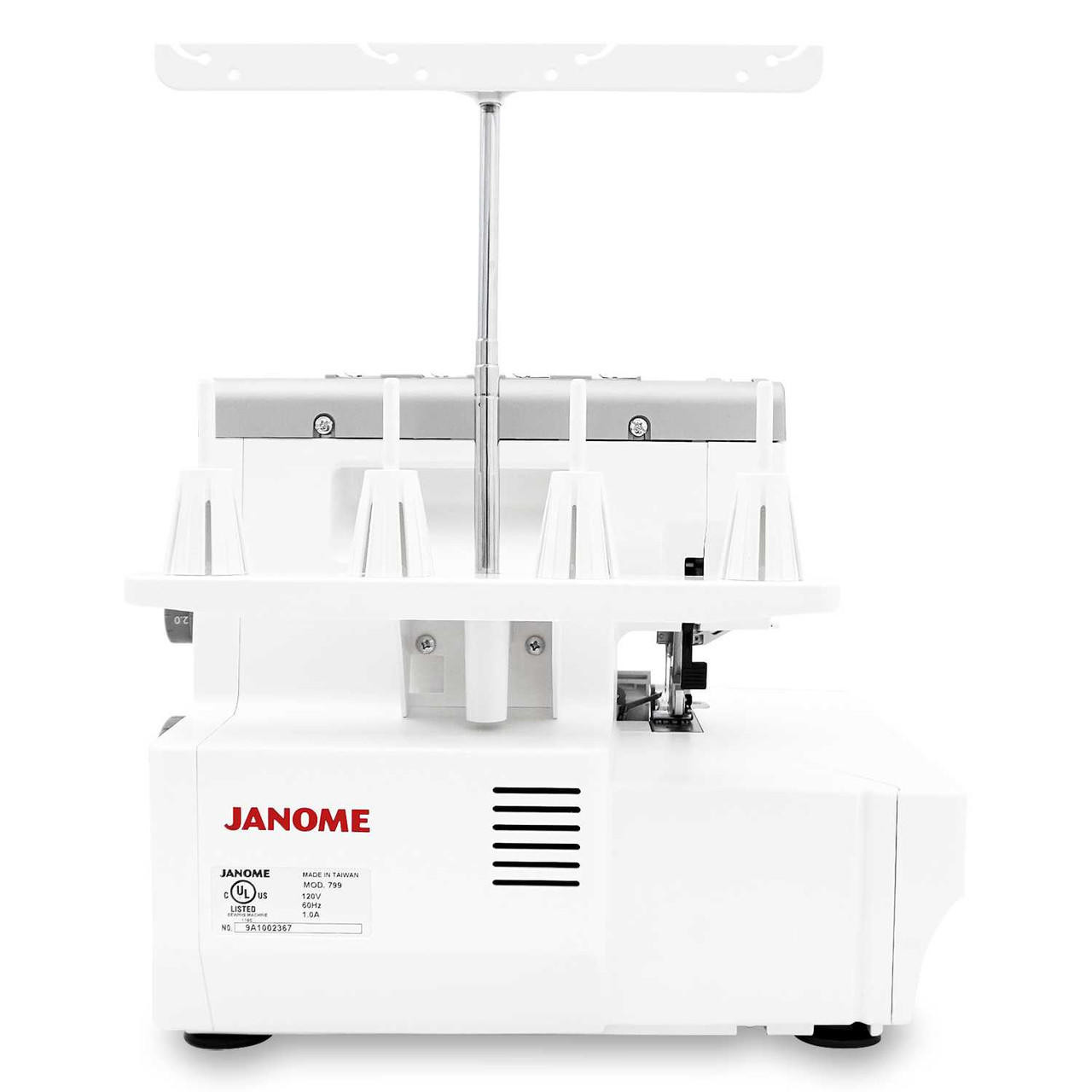 Janome AT2000D Air Thread Professional Serger | 2/3/4 Thread Overlock ...