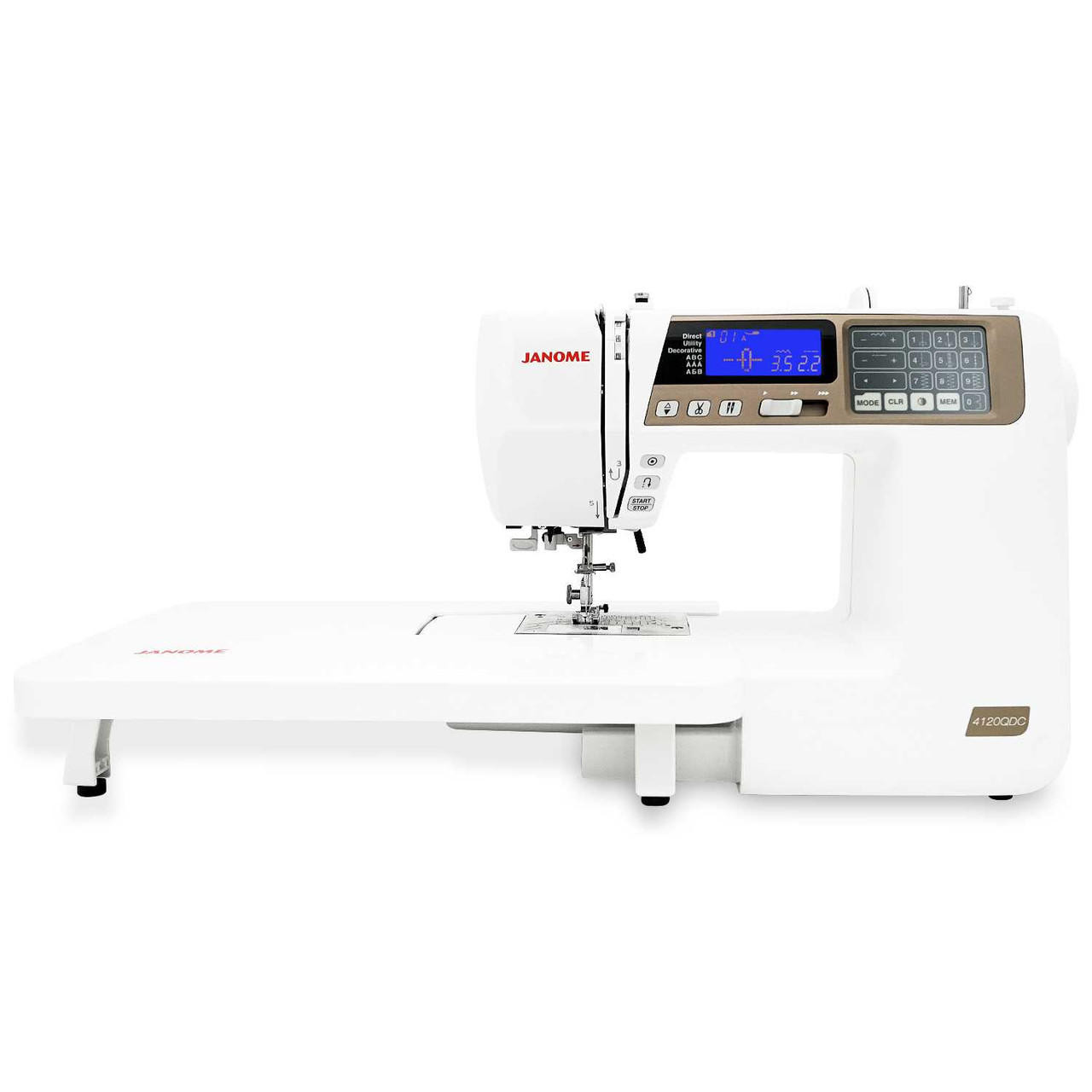 Janome 4120QDC-T Sewing Quilting Machine