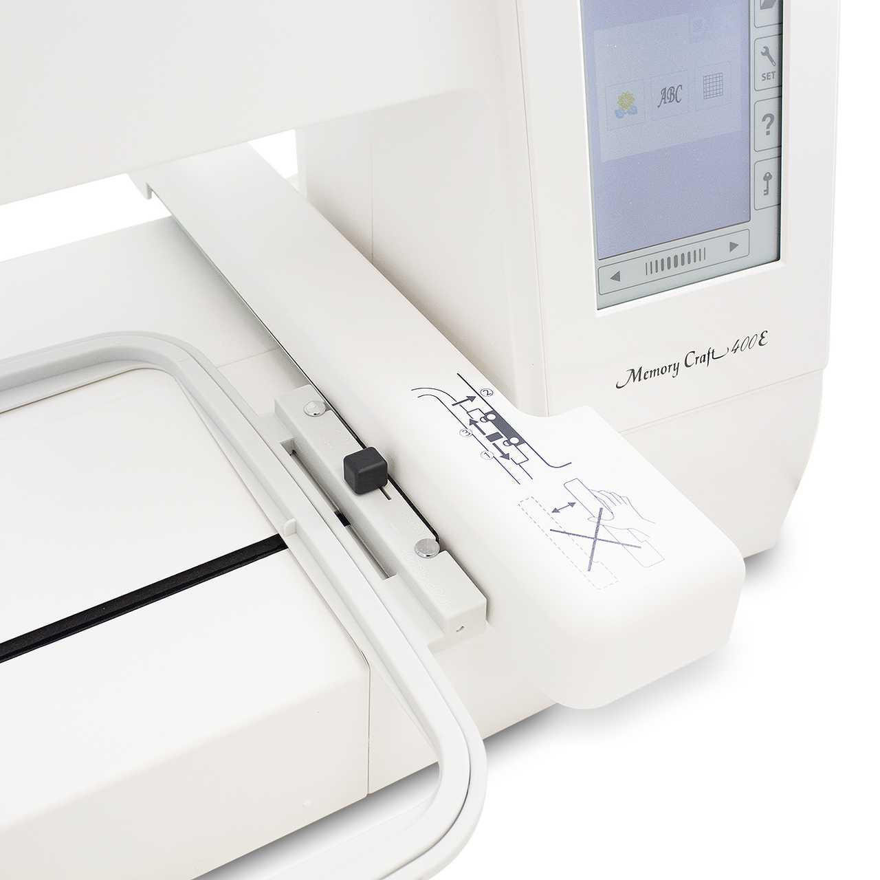 Janome Memory Craft 400E Embroidery Machine | Professional 4-Needle ...