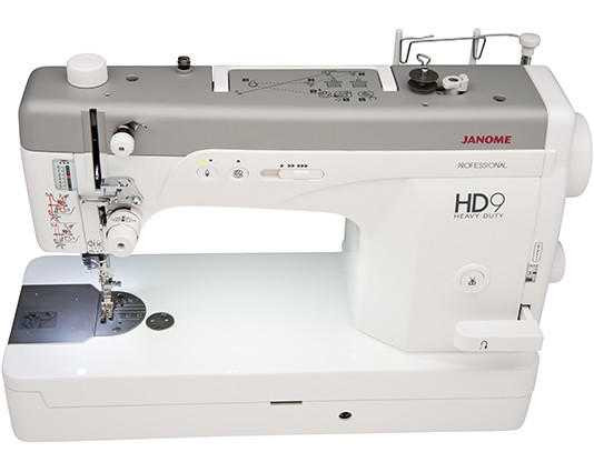Janome HD9 Straight Stitch Sewing Machine | Heavy-Duty Professional ...
