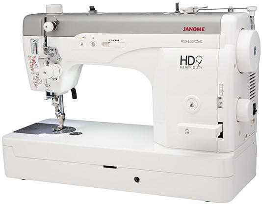 Janome HD9 Straight Stitch Sewing Machine | Heavy-Duty Professional ...
