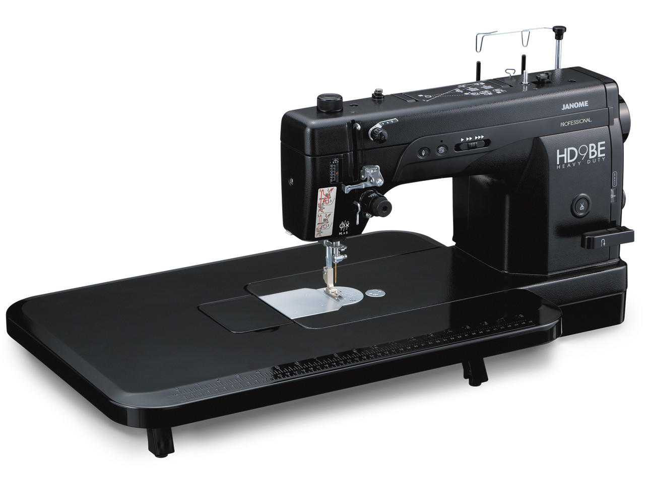Janome HD9 Black Edition High Speed Mid-Arm Sewing Machine V2 ...