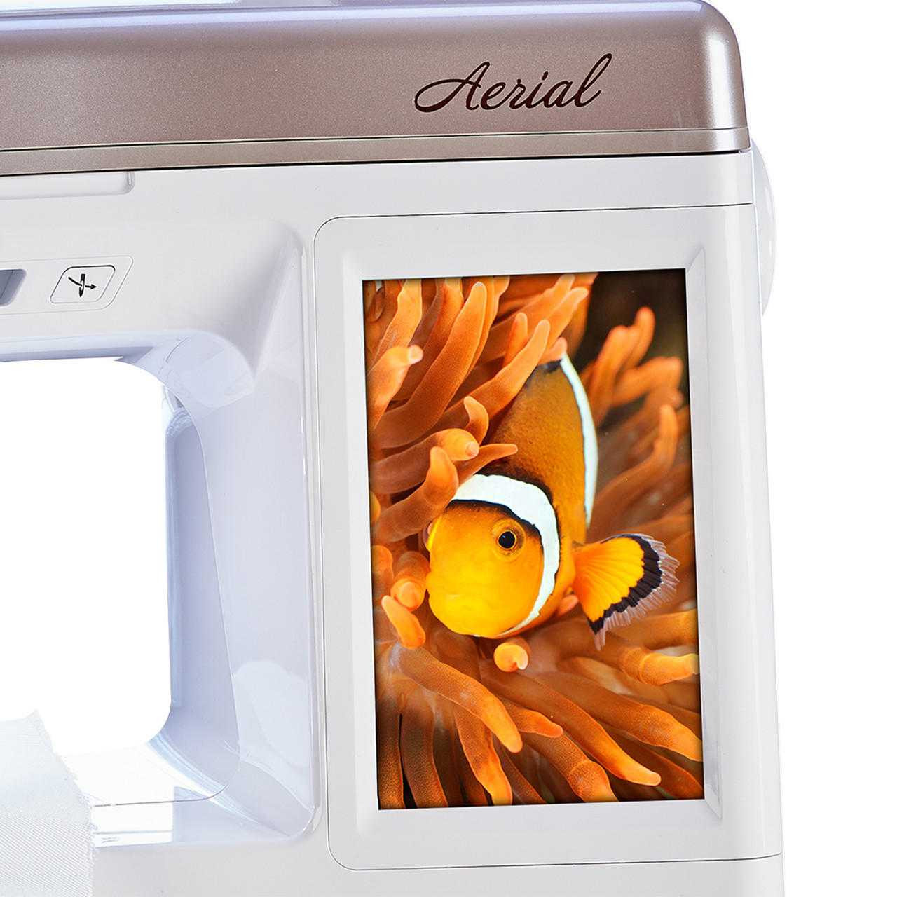 Baby Lock Aerial Embroidery & Sewing Machine 8x12 Stitch Area with ...