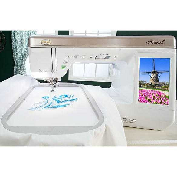 Baby Lock Aerial Embroidery & Sewing Machine 8x12 Stitch Area with ...