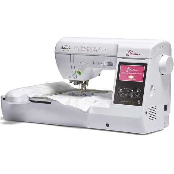 Baby Lock Bloom Embroidery & Sewing Machine with Premier Package