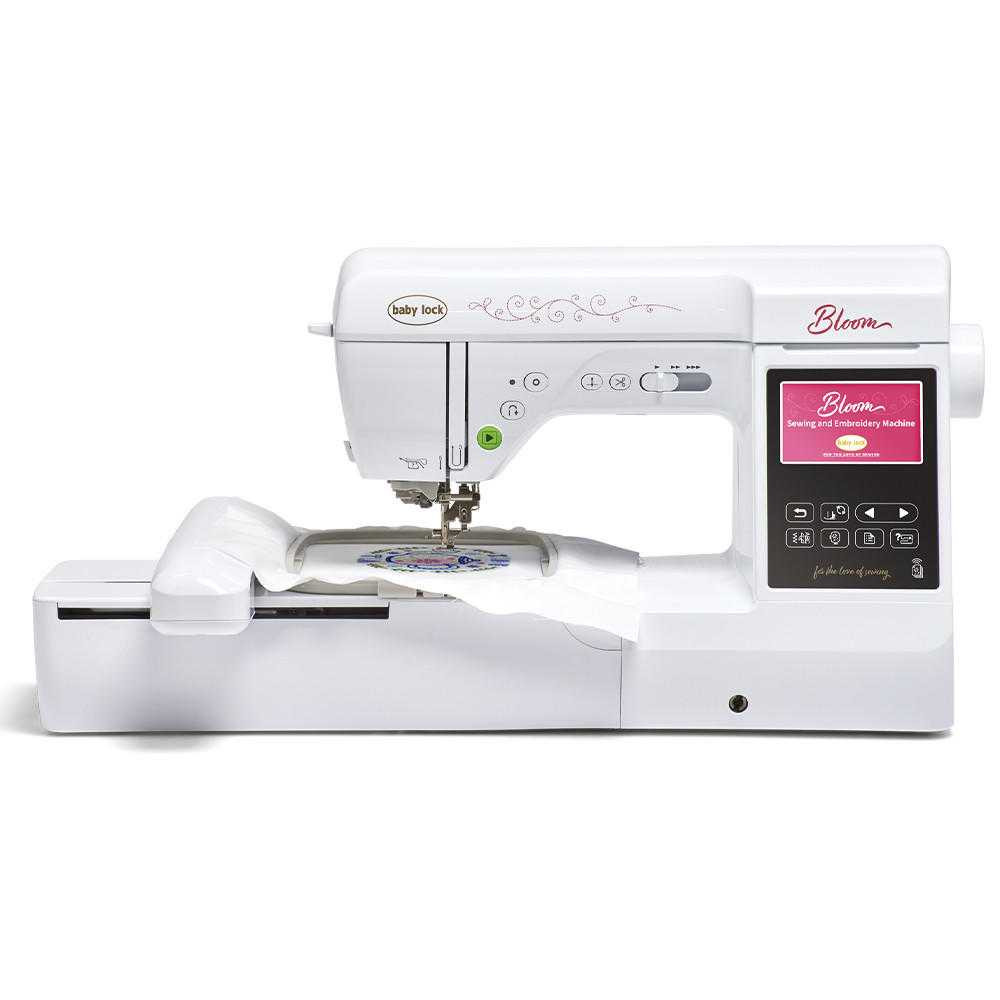 Baby Lock Bloom Embroidery & Sewing Machine | Professional Multi-Needle ...