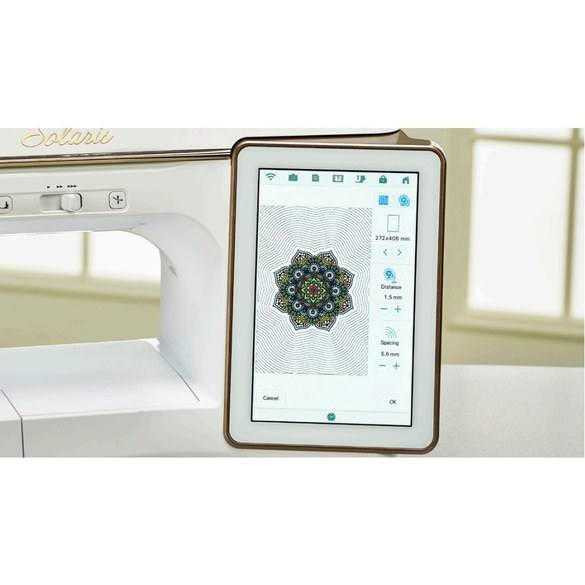 Baby Lock Solaris Vision Sewing, Embroidery & Quilting Machine ...