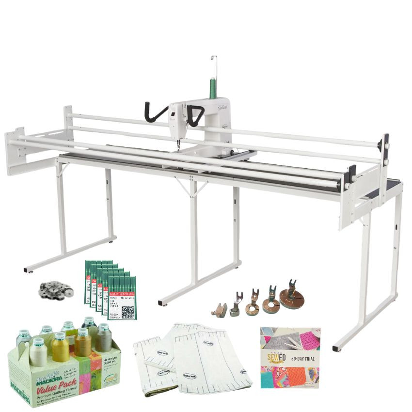 Baby Lock Gallant 15" Mid Arm with 8 Foot Villa Frame with Premier Package