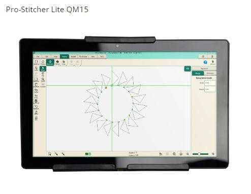 Janome Pro-Stitcher Lite for QM15 | Quilting Automation & Design Software