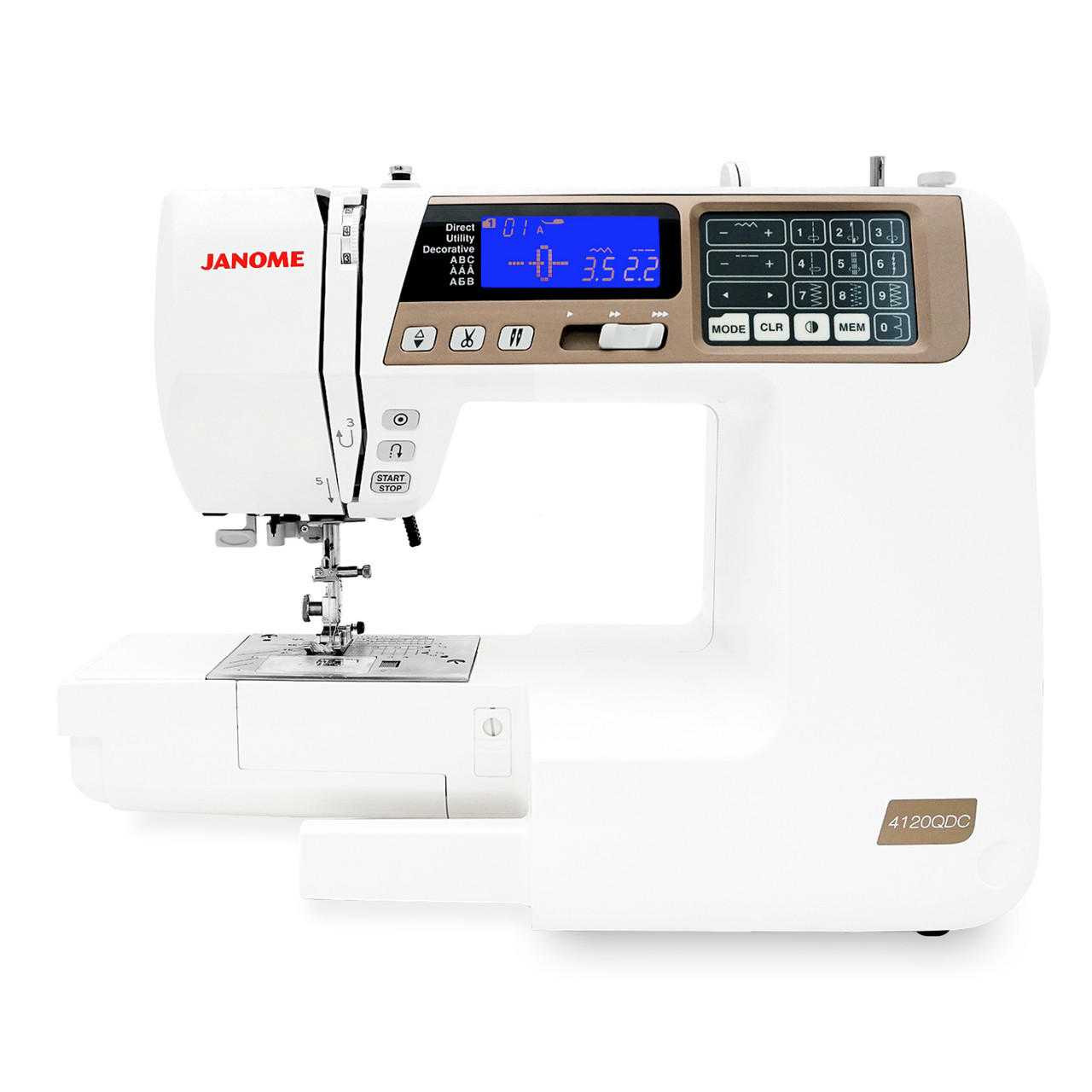 Janome 4120QDC-T Computerized Quilting and Sewing Machine