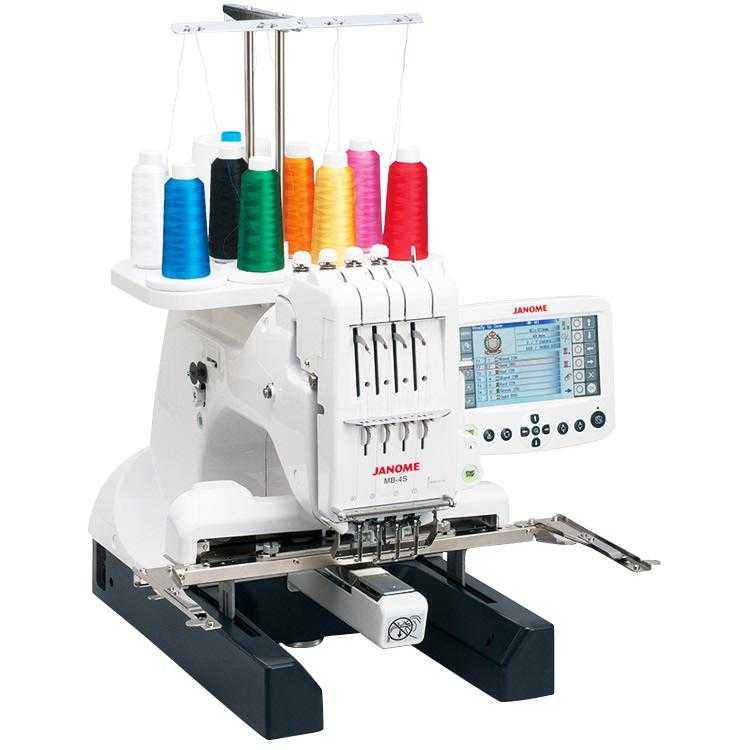 Janome MB-4S Four Needle Embroidery Machine w/Bonus Package