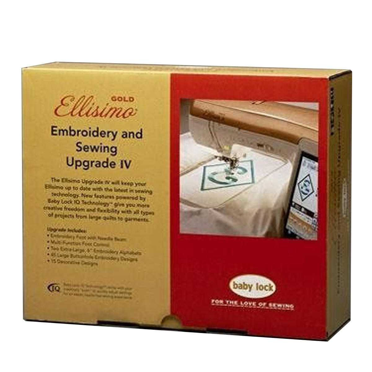 Baby Lock Embroidery Upgrade IV for Ellisimo, Ellisimo Gold