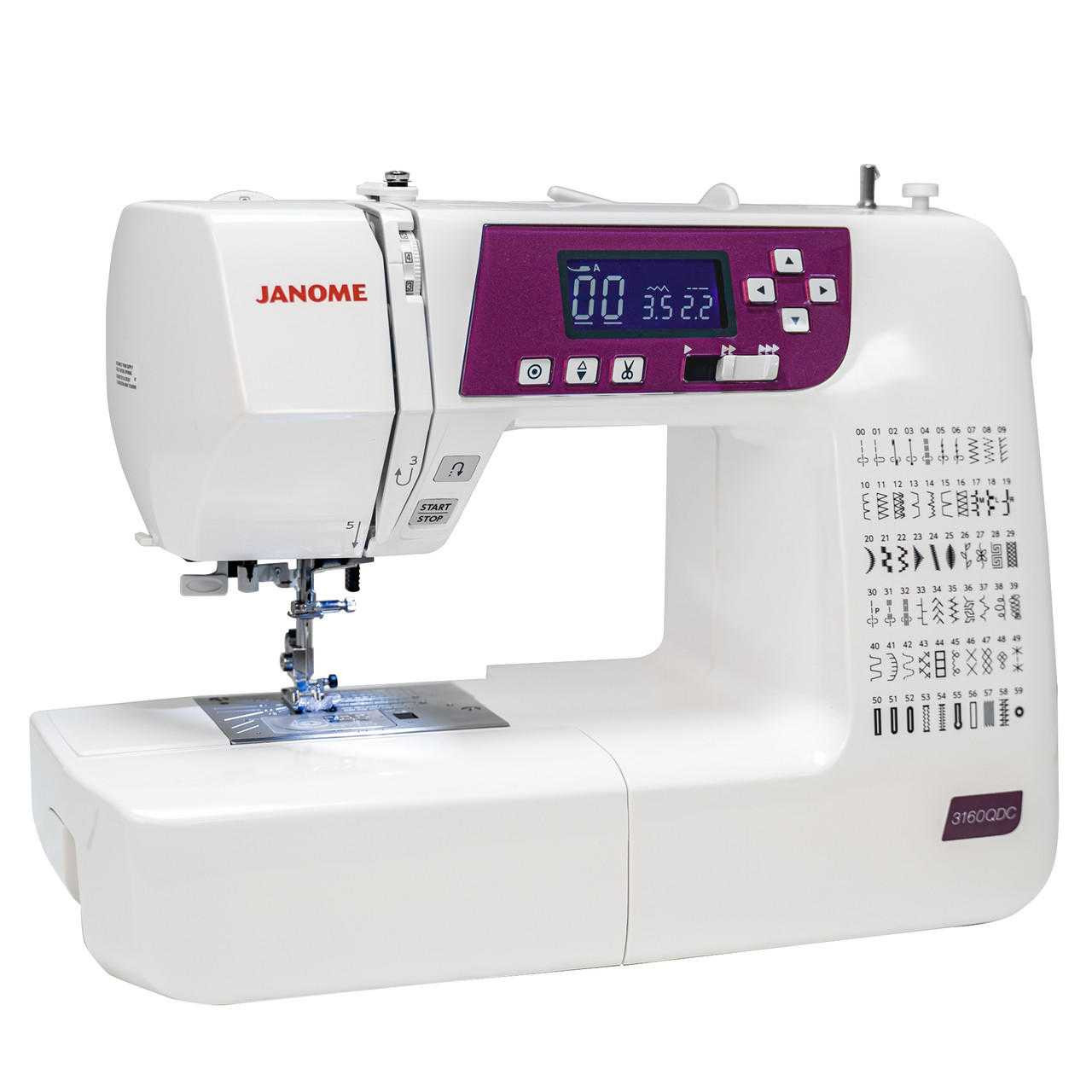 Janome 3160QDC-G Sewing & Quilting Machine | Includes Bonus Quilt Kit