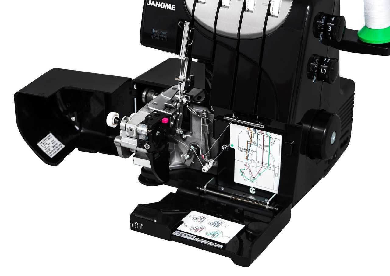 Janome HD4 Black Edition 3 / 4 Thread Serger