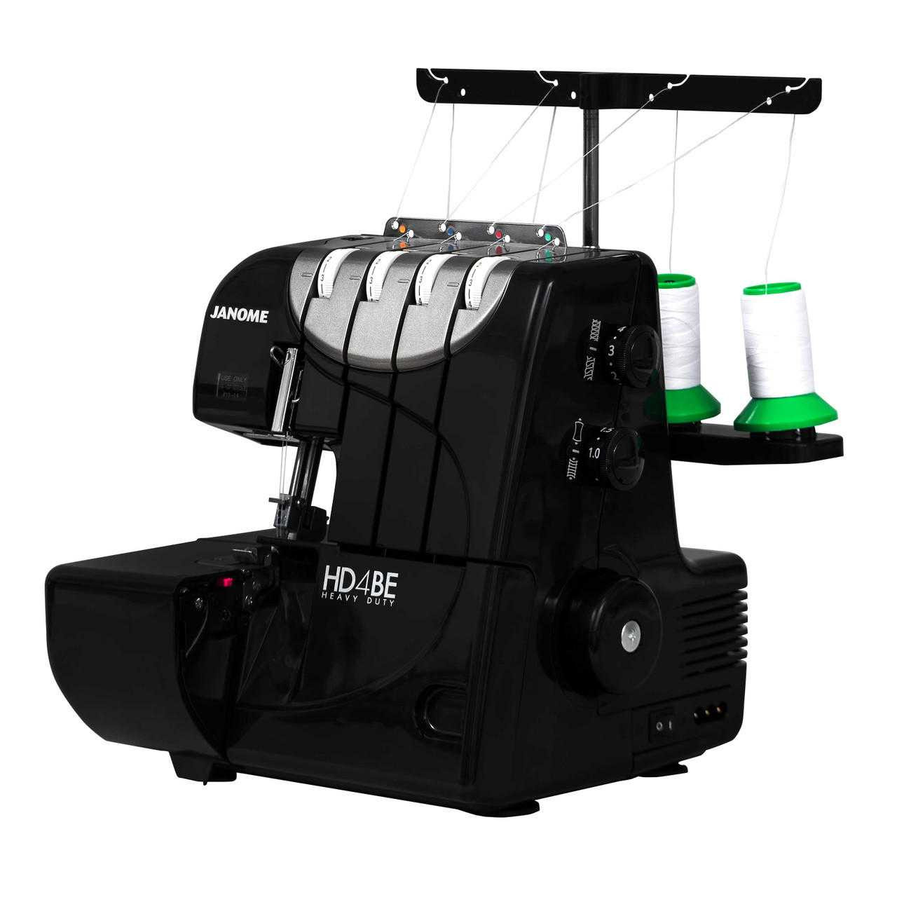 Janome HD4 Black Edition 3 / 4 Thread Serger