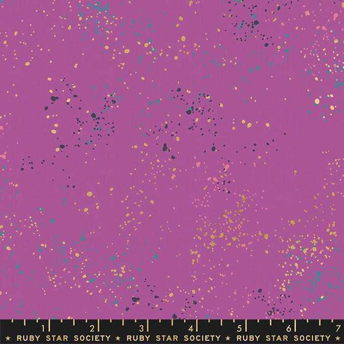 Ruby Star Society Fabric - Speckled - Metallic Witchy