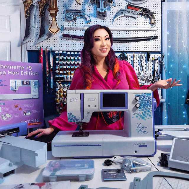 Bernette B79 Yaya Han Combo Sewing & Embroidery Machine | Professional ...