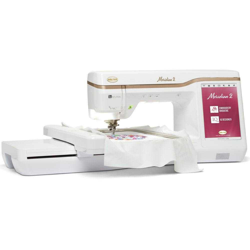 Baby Lock Meridian 2 Embroidery Machine 9.5x14 Stitch Area