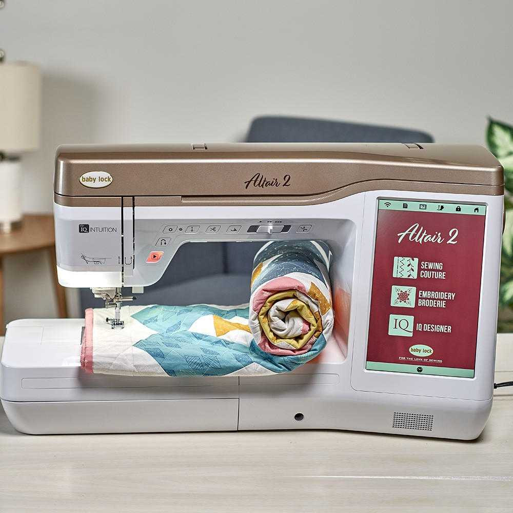 Baby Lock Altair 2 Sewing & Embroidery Machine – 9.5"x14" Area