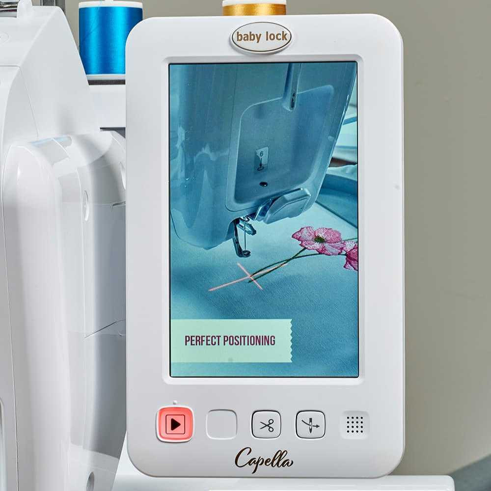 Baby Lock Capella Embroidery Machine | Professional Single-Needle ...