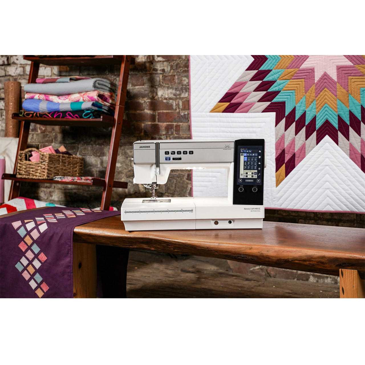 Janome Horizon Memory Craft 9480QC Sewing & Quilting Machine ...