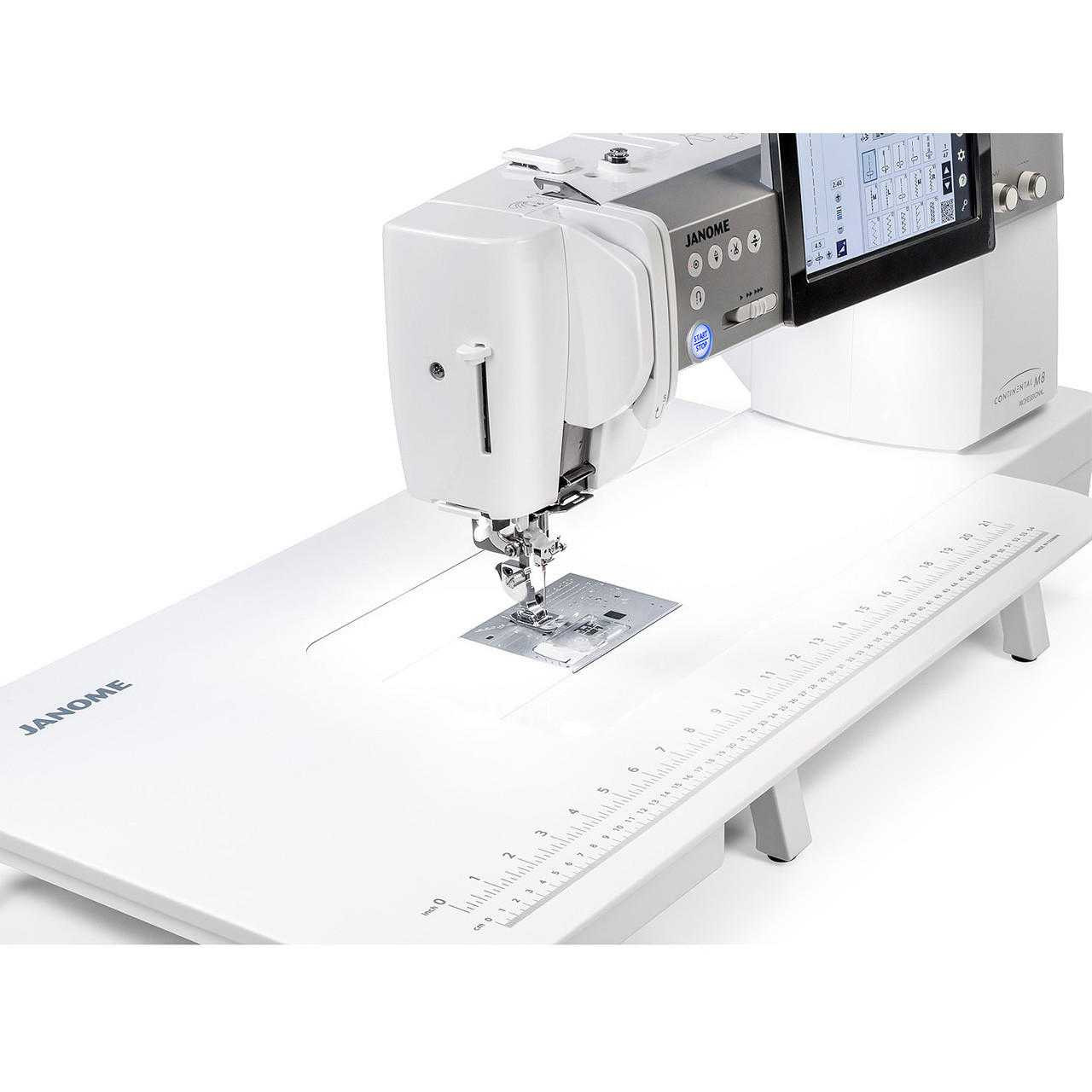 Janome Continental M8 Professional Sewing Machine | High-Speed ...